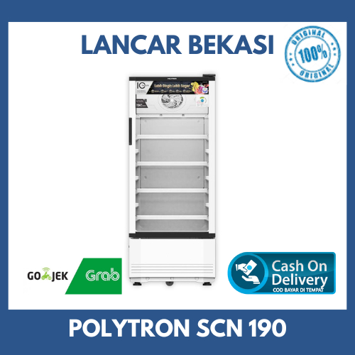 Jual Showcase Fast Cool Series POLYTRON SCN 190 (190 Liter) 4 Rak ...
