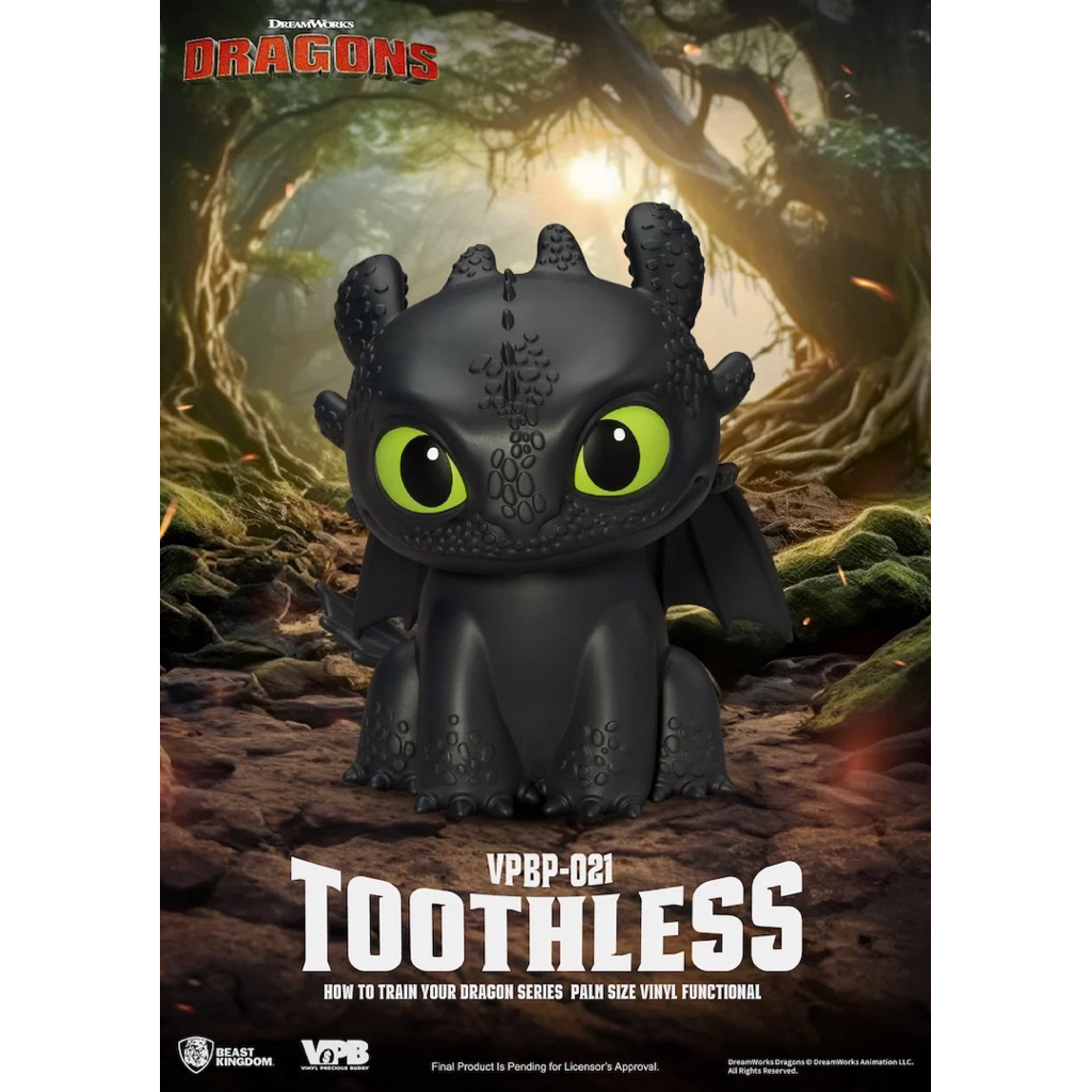 Jual 【𝗥𝗘𝗔𝗗𝗬】Beast Kingdom Piggy Bank Toothless - Celengan Toothles (How ...