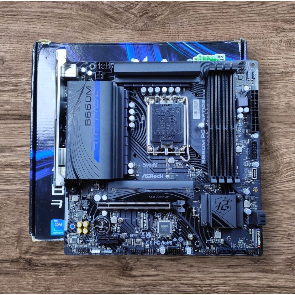 Jual New Asrock B660M PG Riptide | Shopee Indonesia