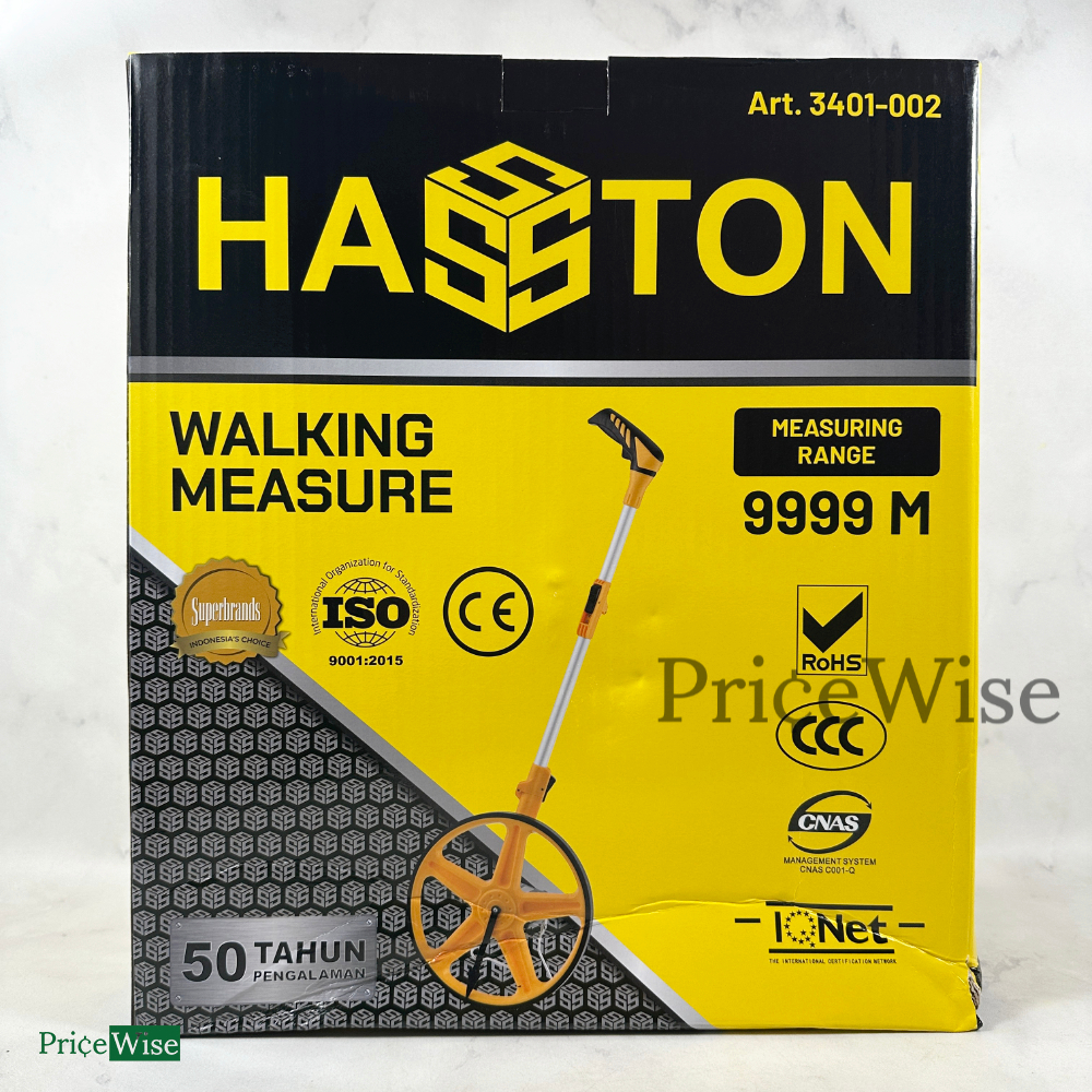 Jual Meteran Jalan Roda Besar 9999m Hasston 3401-002 / Walking Measure ...
