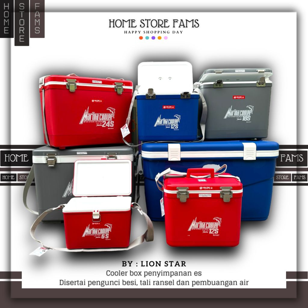 Jual Lion Star - Cooler Box Marina 6s,12s,18s,24s,55s,72s - Container ...