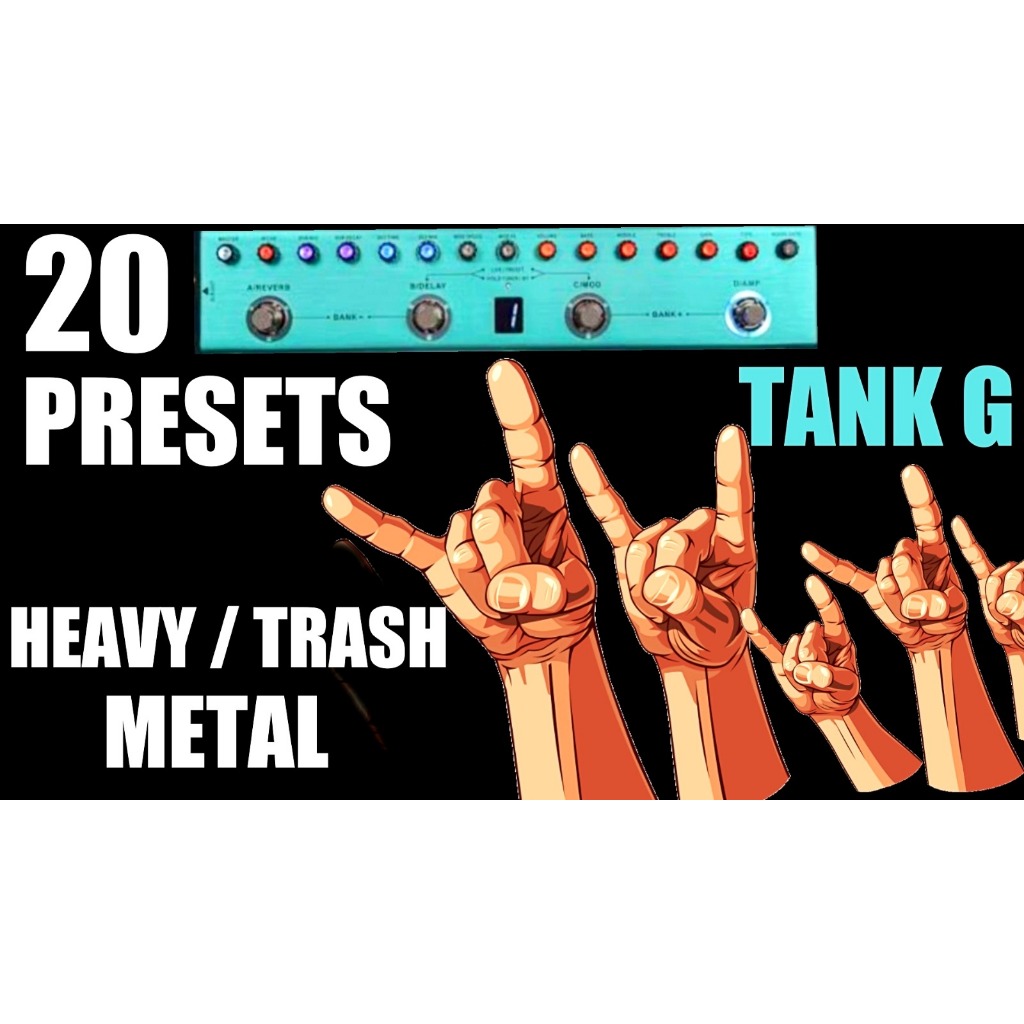 Jual 20 "HEAVY METAL" Presets For Tank G | Tank-G Metal Presets ...