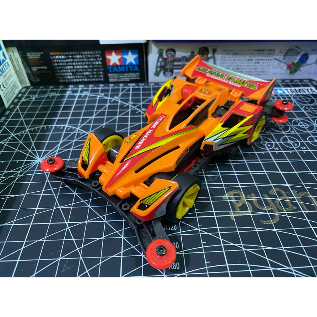 Jual Tamiya Mini 4wd Cyclone Magnum Graha Tamiya Custom (AR Chassis ...