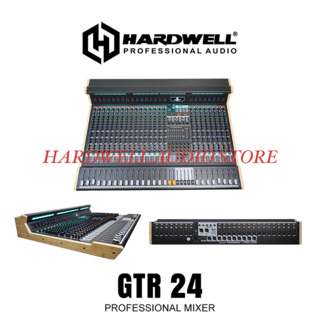 Jual Mixer Audio 24 Channel Hardwell GTR 24 Original Mixer Double ...