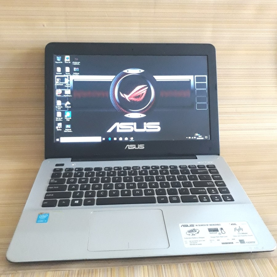 Jual LAPTOP DESAIN GAMING ASUS CORE I5 GEN4 RAM 8GB SSD 256GB DUAL VGA NVDIA GEFORCE GT 2GB ...