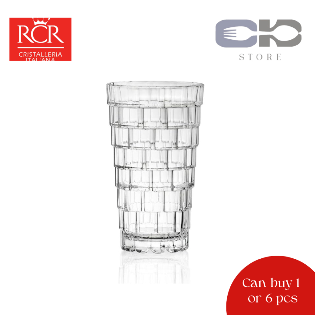 Jual RCR Stack Highball / Tumbler 39cl / Crystal Glasses / Gelas ...