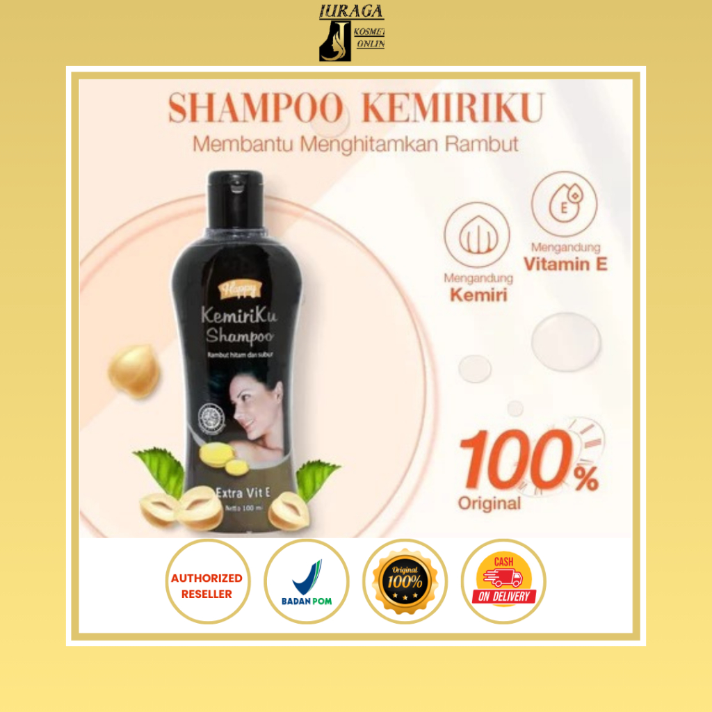 Jual Happy Kemiriku Shampoo 100 ml (Shampoo Kemiri) | Shopee Indonesia