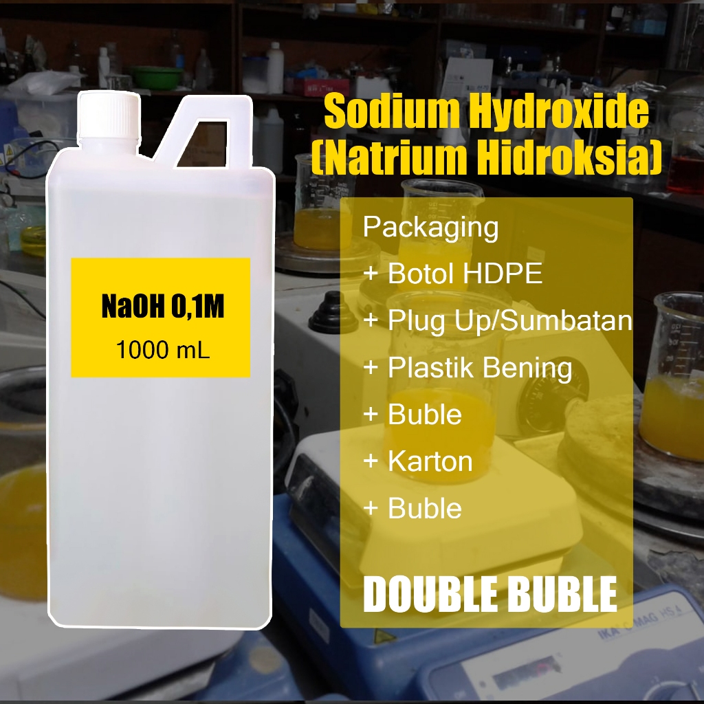 Jual NaOH 0,1M / Larutan Natrium Hidroksida / Sodium Hydroxide Solution ...