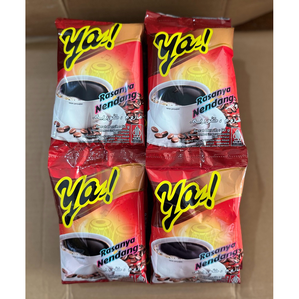 Jual Kapal Api YA 60gr 1Renceng isi 10Sachet | Shopee Indonesia