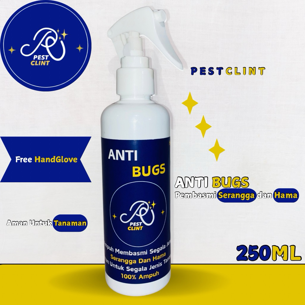 Jual Pest Clint Anti Bugs Pembasmi Serangga dan Hama Aman Untuk Tanaman ...
