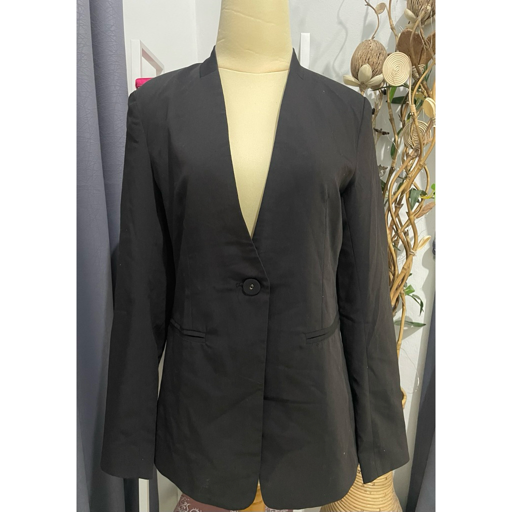 Jual Blazer Hitam wanita Slimfit - Officelook/Blazer murah/Blazer ...