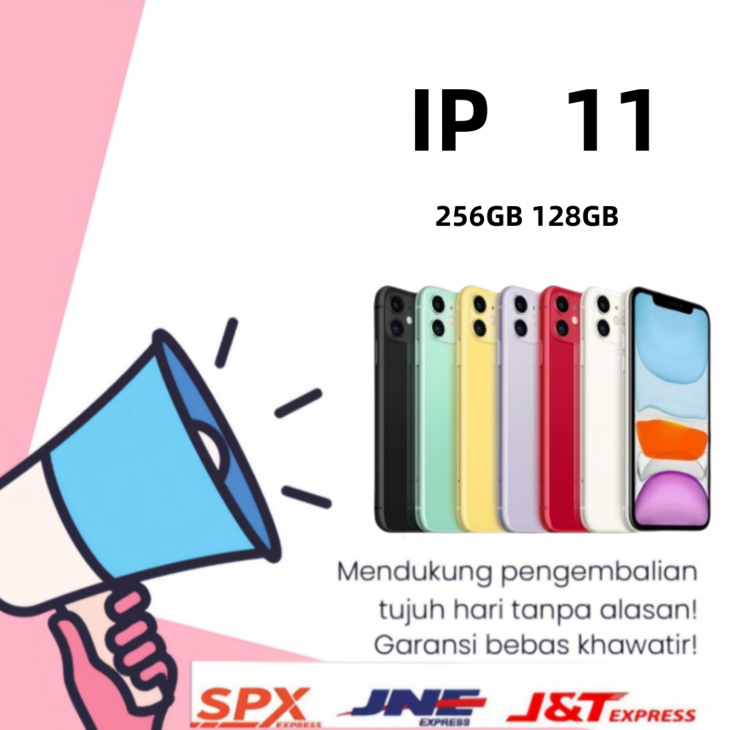 Jual IP 11 64GB/128GB/256GB Second 100% Original Good Conditions Like New Fullset Mulus | Shopee ...