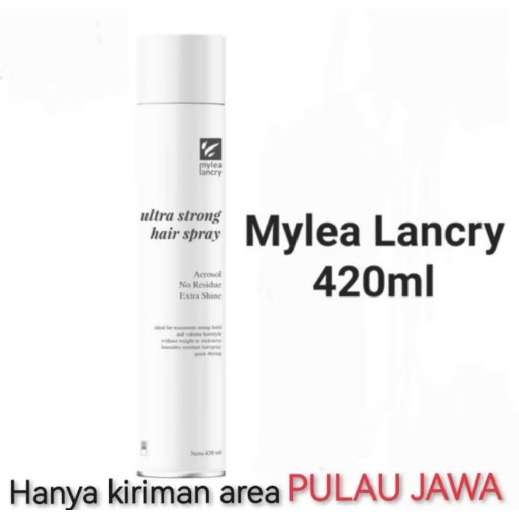 Jual Mylea Ultra Strong Hair Spray 420 ml ( pengiriman hanya di pulau ...