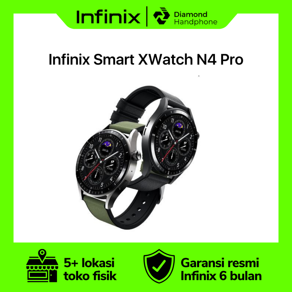 Jual Infinix Smart XWatch N4 Pro Smart Watch XW4E Garansi Resmi ...