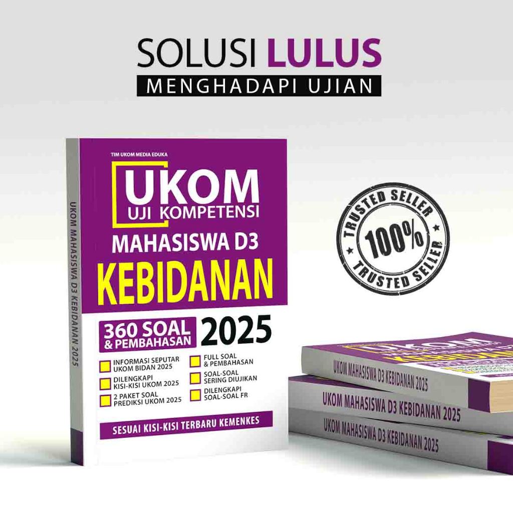 Jual Buku UKOM D3 Kebidanan 2025 - UKOM Bidan 2025 | Shopee Indonesia