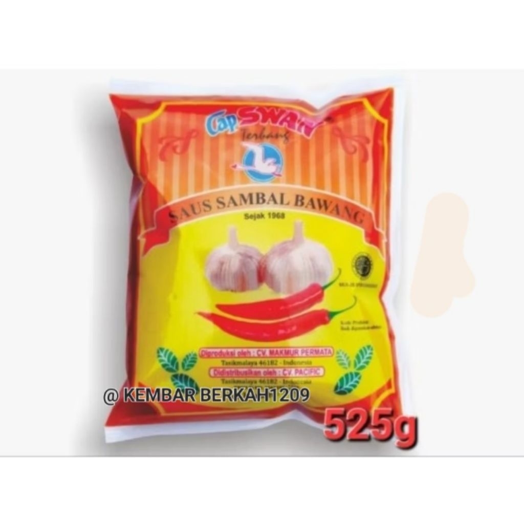 Jual ( 10 pcs ) Saus Sambal bawang, bantal 500g | Shopee Indonesia
