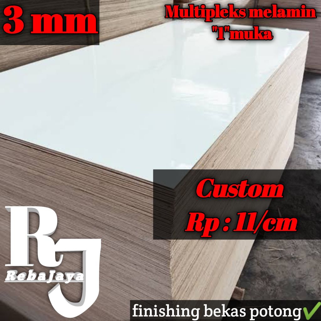 Jual Triplek melamin 3mm custom potongan | Shopee Indonesia