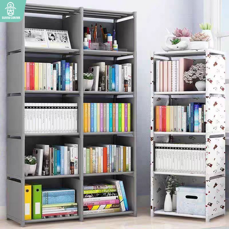Jual Rak Buku 1-5 Susun Multifungsi Serbaguna Tempat Multiguna ...