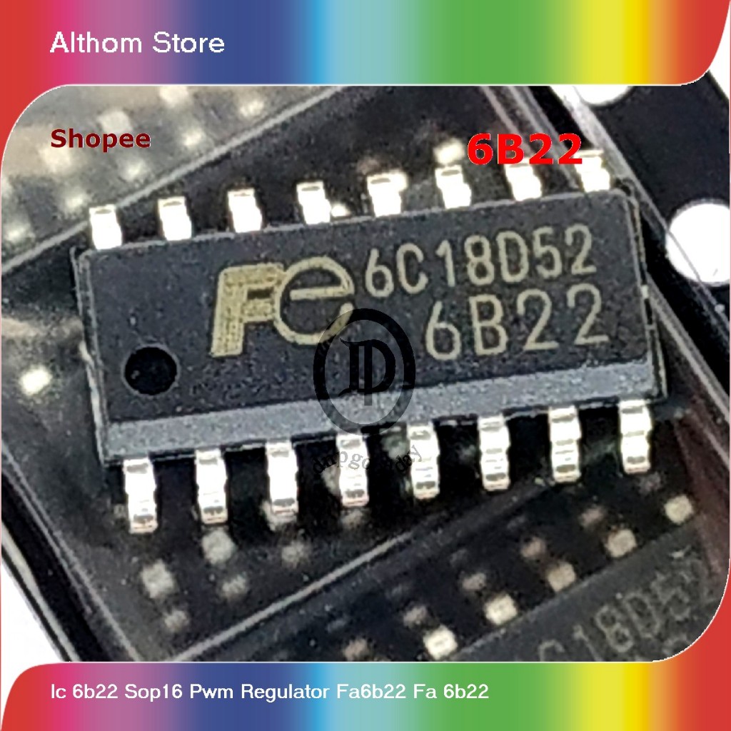 Jual ic 6b22 sop16 pwm regulator fa6b22 fa 6b22 | Shopee Indonesia