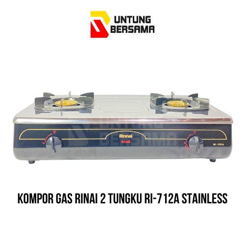 Jual KOMPOR GAS RINNAI DUA TUNGKU TYPE RI 712A / KOMPOR GAS TERBAIK ...