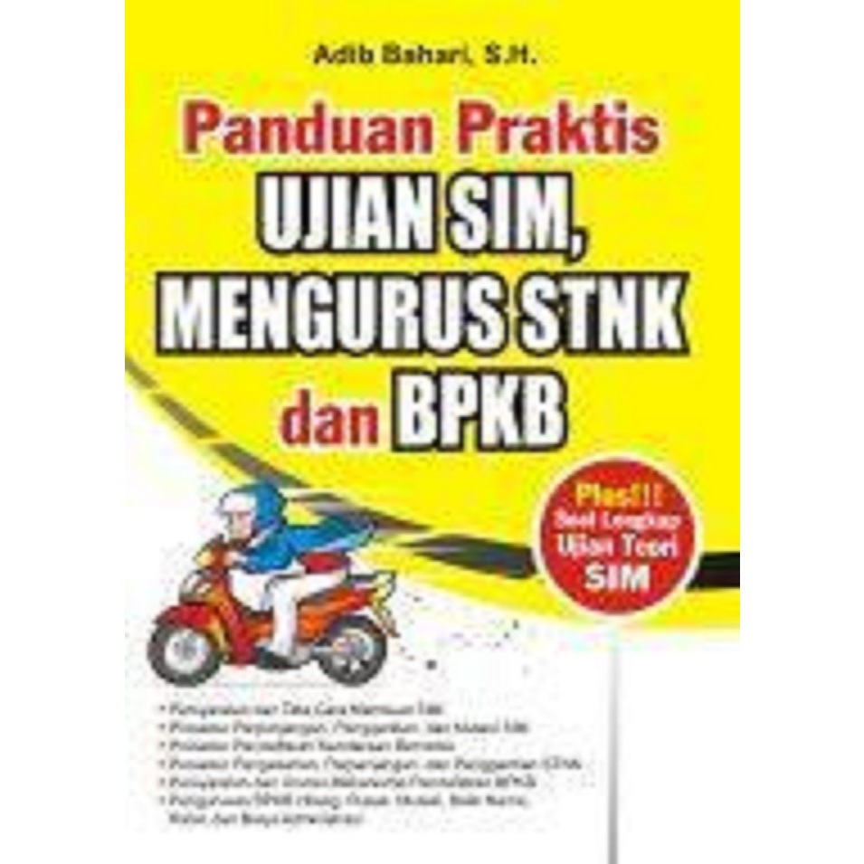Jual Panduan praktis ujian SIM mengurus STNK dan BPKB | Shopee Indonesia