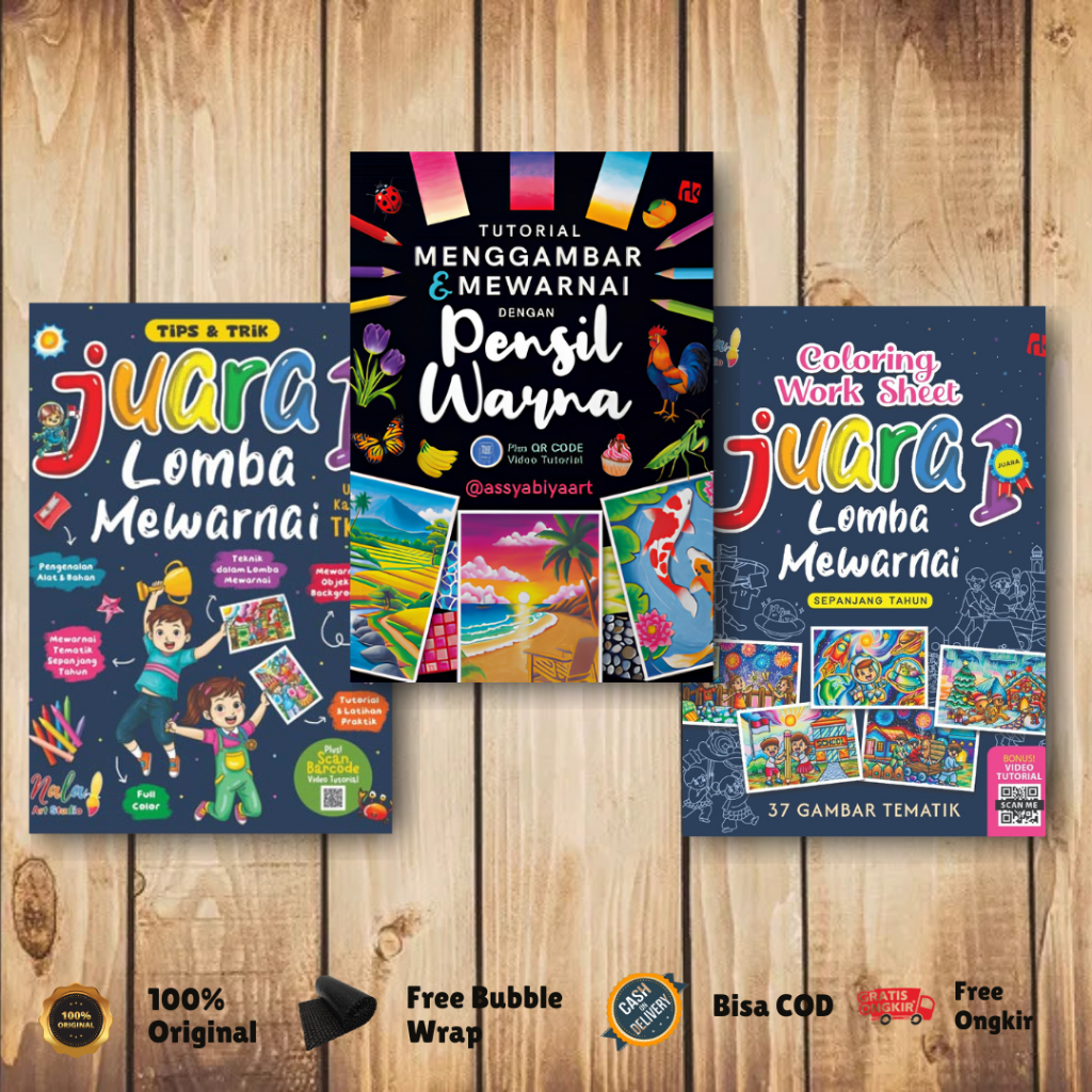 Jual AG - Buku Tips & Trik Juara 1 Lomba Mewarnai, Coloring Work sheet ...
