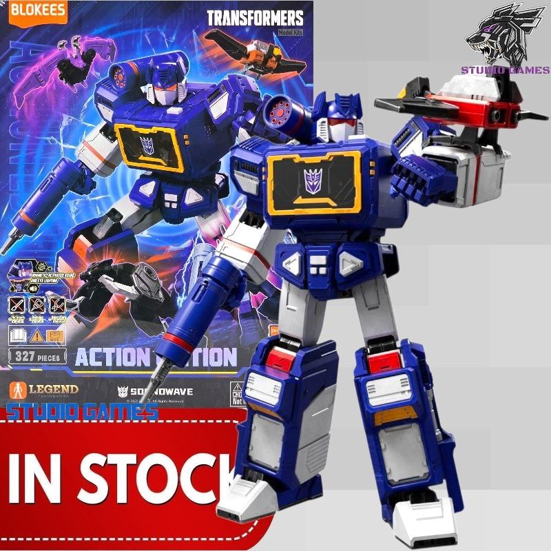 Jual BLOKEES 71172 Transformers G1 Soundwave Action Edition Model Kit ...