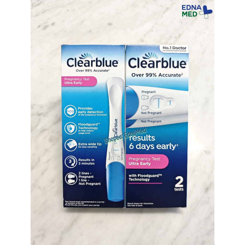 Jual Clearblue Pregnancy Test Ultra Early | Shopee Indonesia