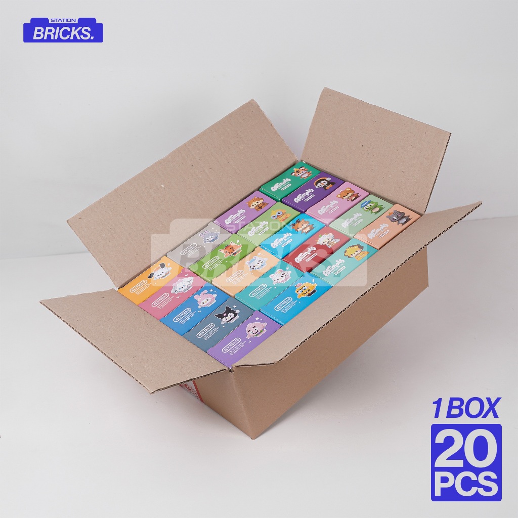 Jual Paket Sekardus Bricks Nano Block ANIMAL DAN SWISS ROLL | Bricks ...