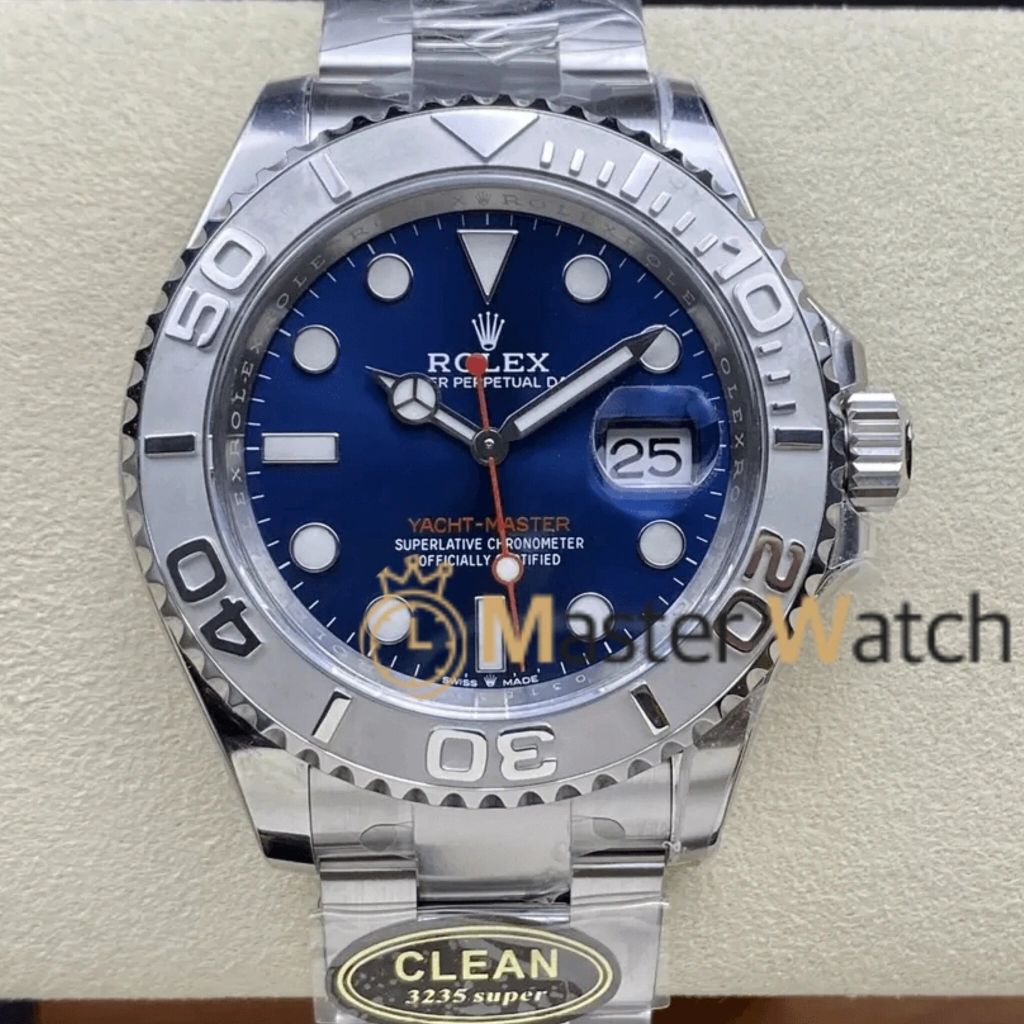 Jual Rolex Yachtmaster Blue Dial SS Bracelet 40mm 126622 Original Clean ...
