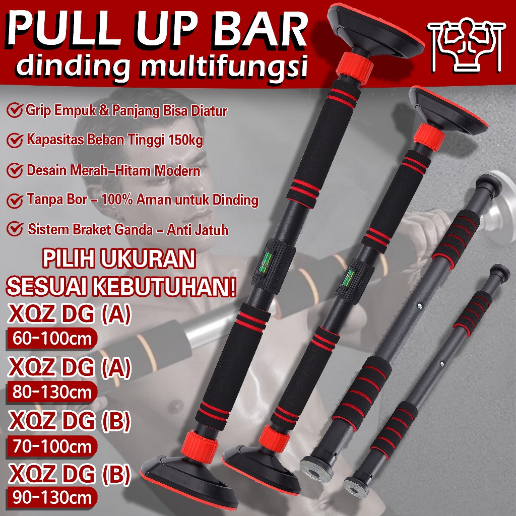 Jual Pull Up Bar atau Door Chinning Bar Untuk pembentukan otot anda XQZ ...