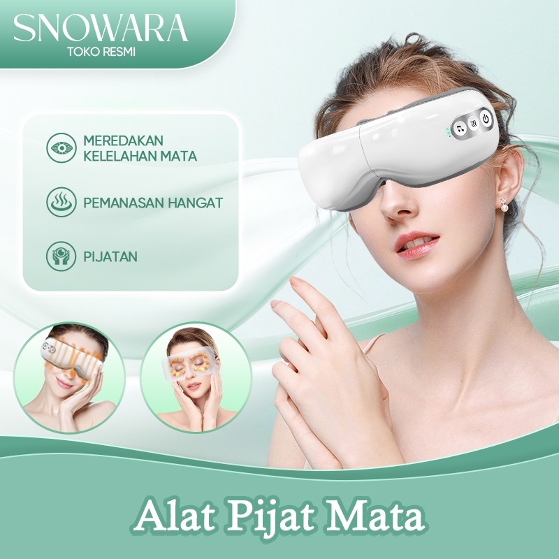 Jual SNOWARA Pemijat mata AI pintar/alat pijat mata/alat terapi mata ...