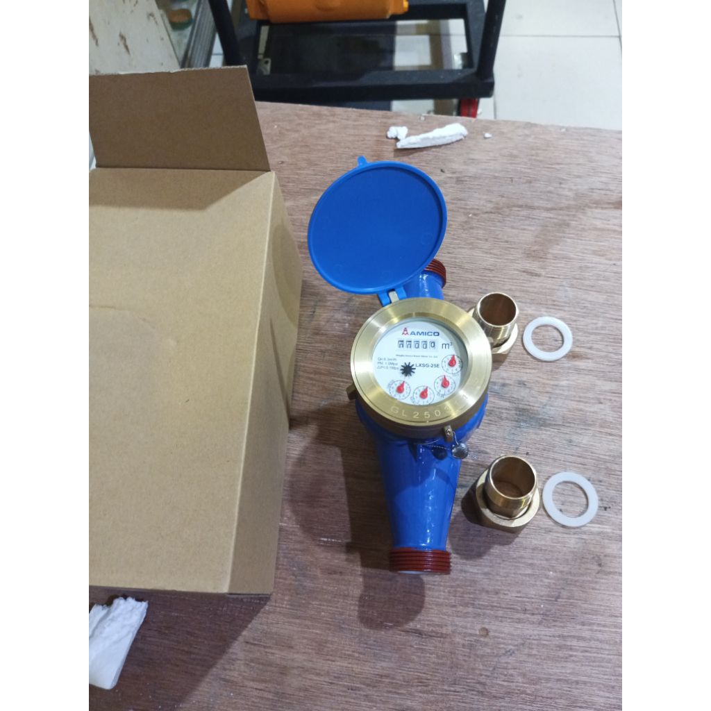 Jual Meteran Air Amico size 1 inch dn25 mm water meter | Shopee Indonesia