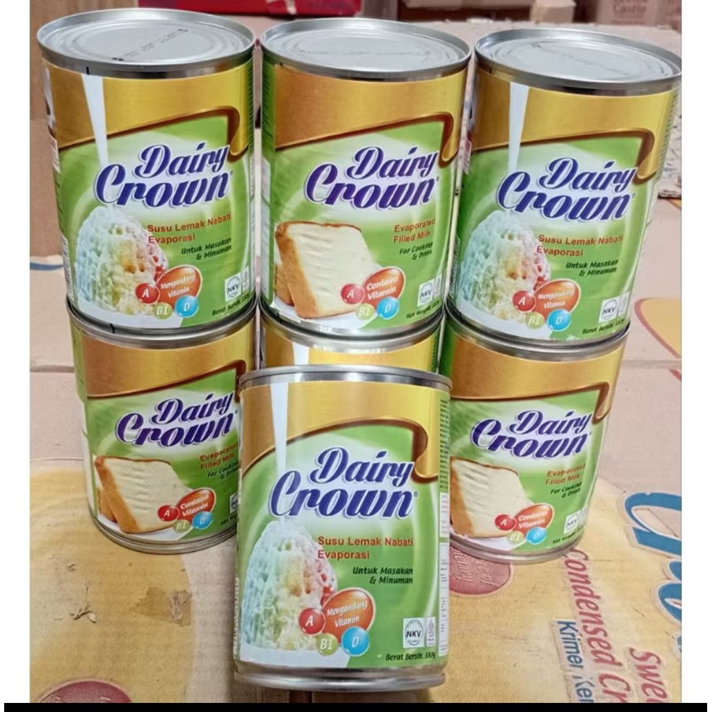 Jual DAIRY CROWN EVAPORASI 380ml / EVAPORASI | Shopee Indonesia