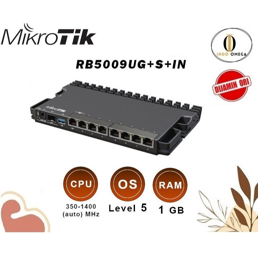 Jual Mikrotik RB5009UG+S+IN RB5009 router RB5009UG | Shopee Indonesia