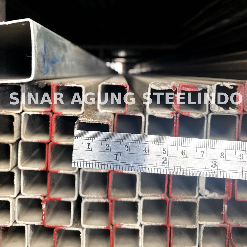 Jual Holo Galvanis 20x20 x 1,2mm x 6m / Hollow Galvanis 2x2 tebal 1,2mm ...