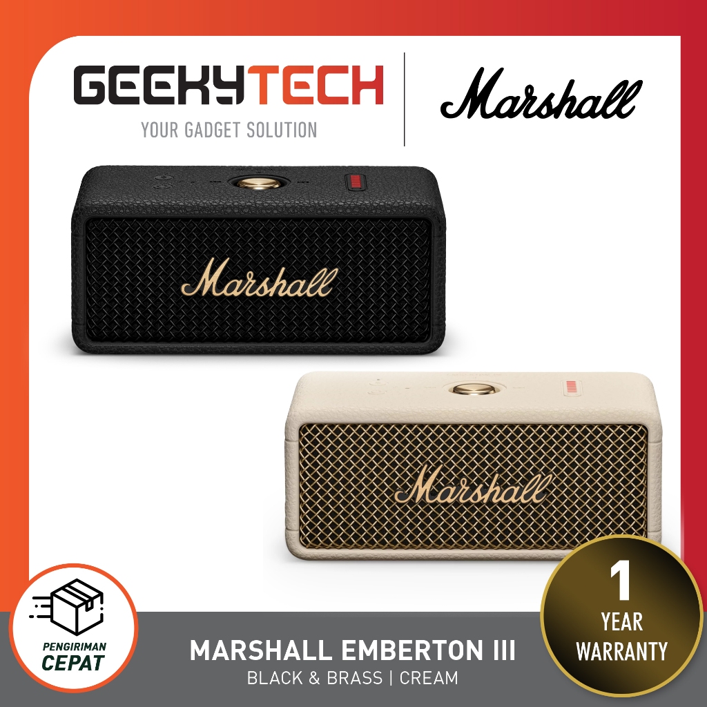 Jual Marshall Emberton 3 / Marshall Emberton III Portable Bluetooth ...
