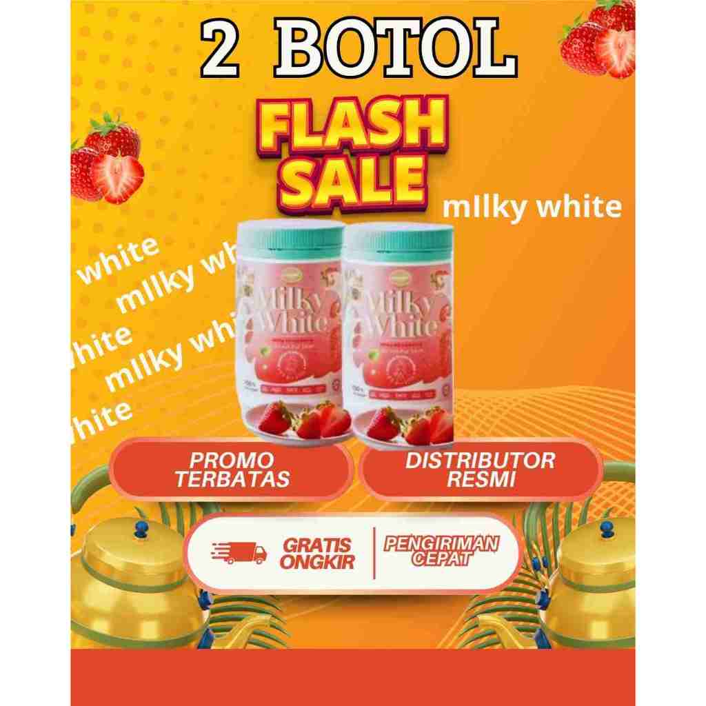 Jual Milky White 500gr READY 2 Botol Resmi Chermes | Shopee Indonesia