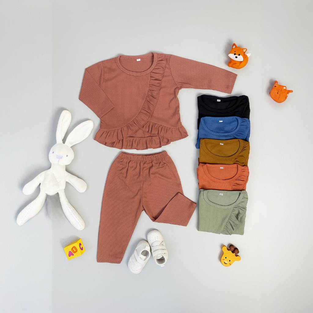 Jual Setelan Anak Oneset Heidi Balita Benna Kids | Shopee Indonesia