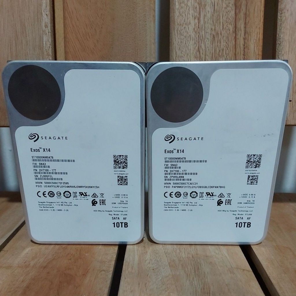 Jual Hardisk internal PC SATA 10TB Seagate exos X14 sentinel 100% | Shopee Indonesia
