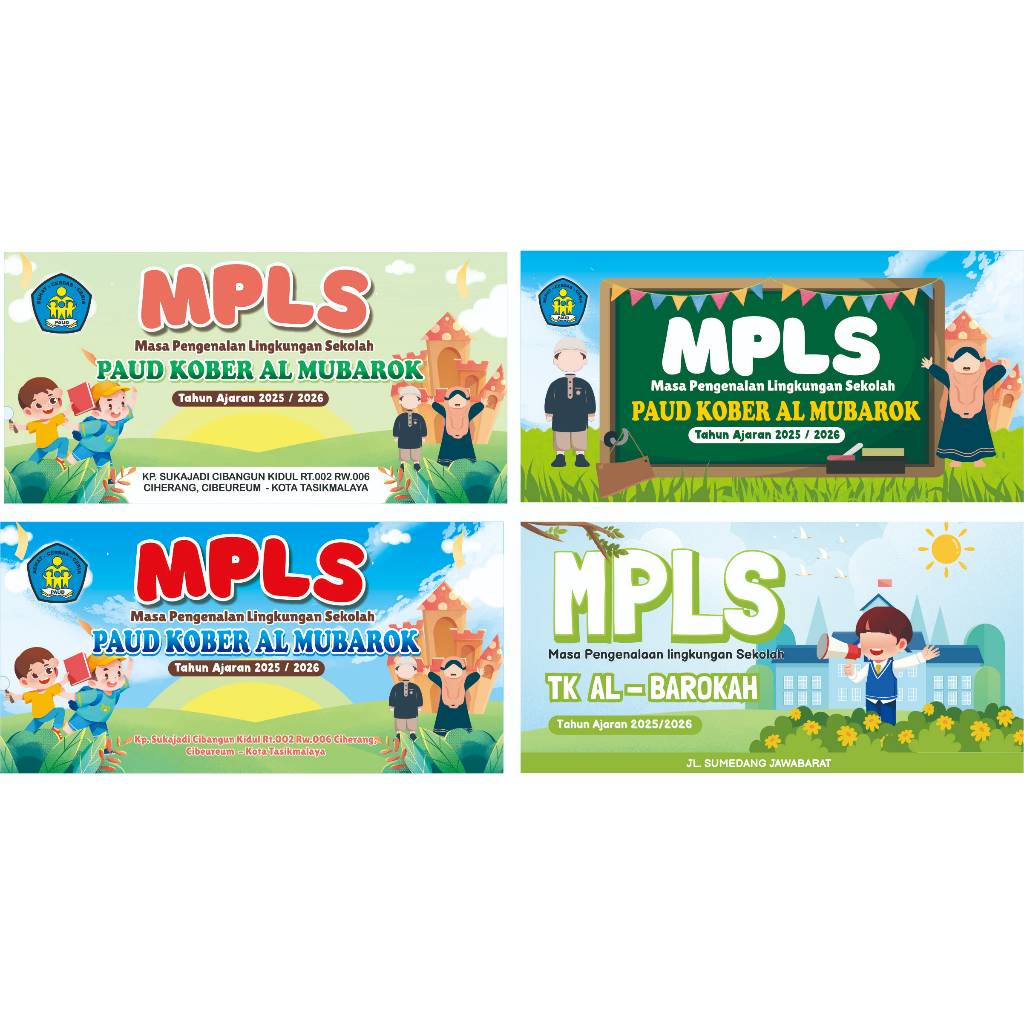 Jual Spanduk Banner Baliho MPLS TK/RA/PAUD Custom | Shopee Indonesia
