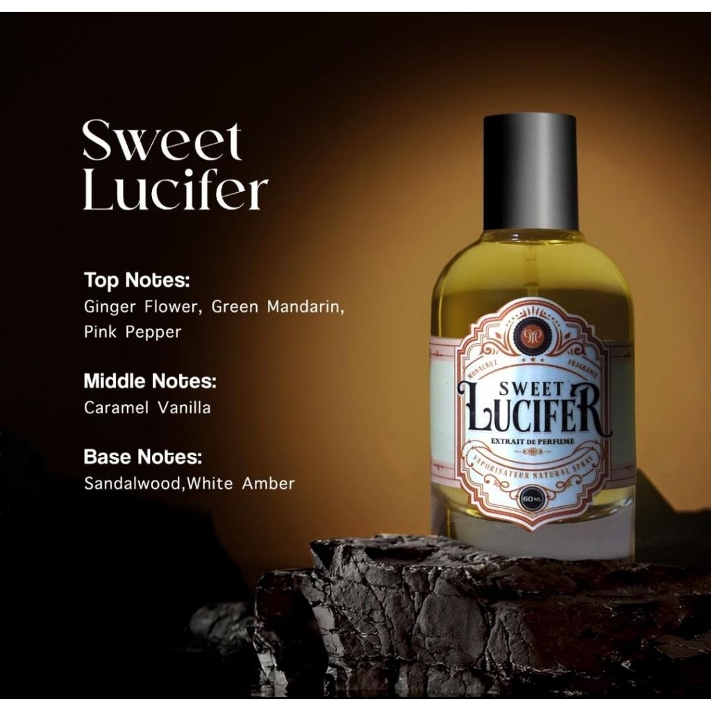 Jual Monacruz Sweet Lucifer Parfum 35ml 60ml 105ml | Shopee Indonesia