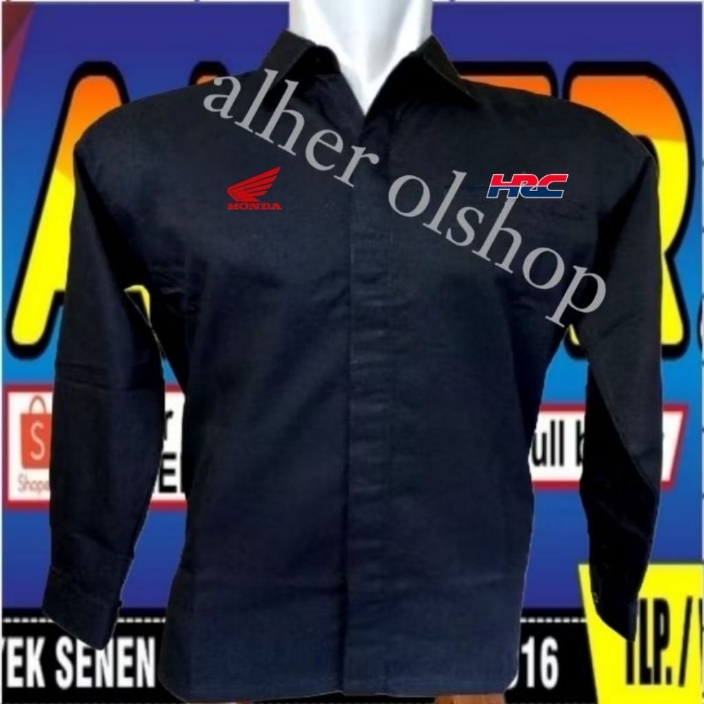 Jual kantong 1 kemeja Honda HRC baju Honda HRC seragam Honda HRC Pdh ...
