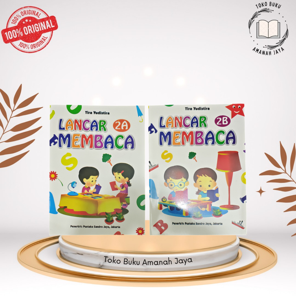 Jual Paket Cerdas 2 Buku Lancar Membaca 2A & 2B // Panduan Belajar ...