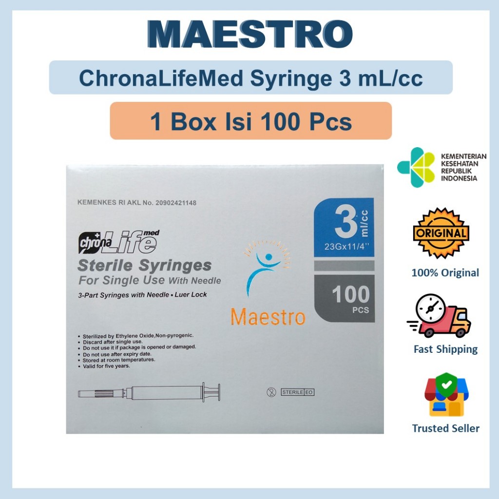 Jual Spuit 3 CC Terlengkap & Harga Terbaru Mei 2026 | Shopee Indonesia