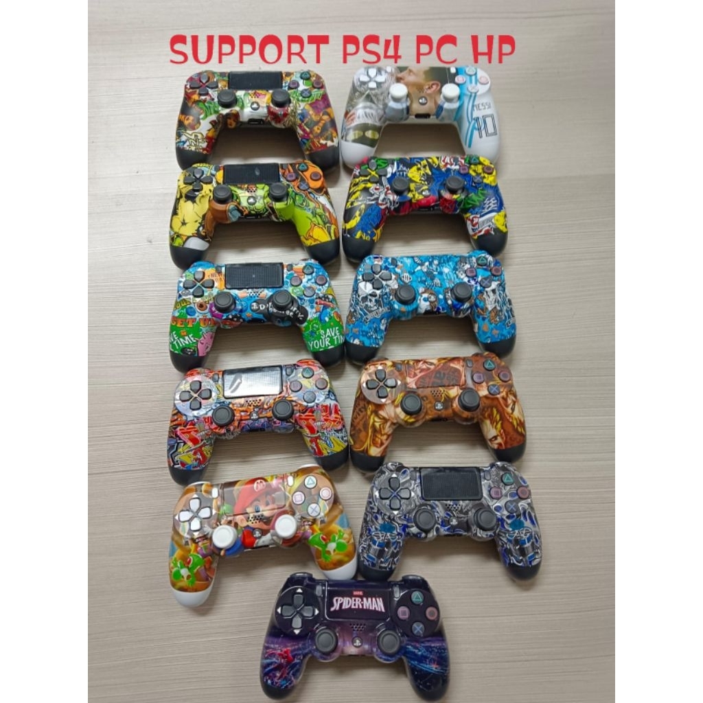 Jual STIK PS4 ORIGINAL PABRIK MOTIF GAMBAR | Shopee Indonesia