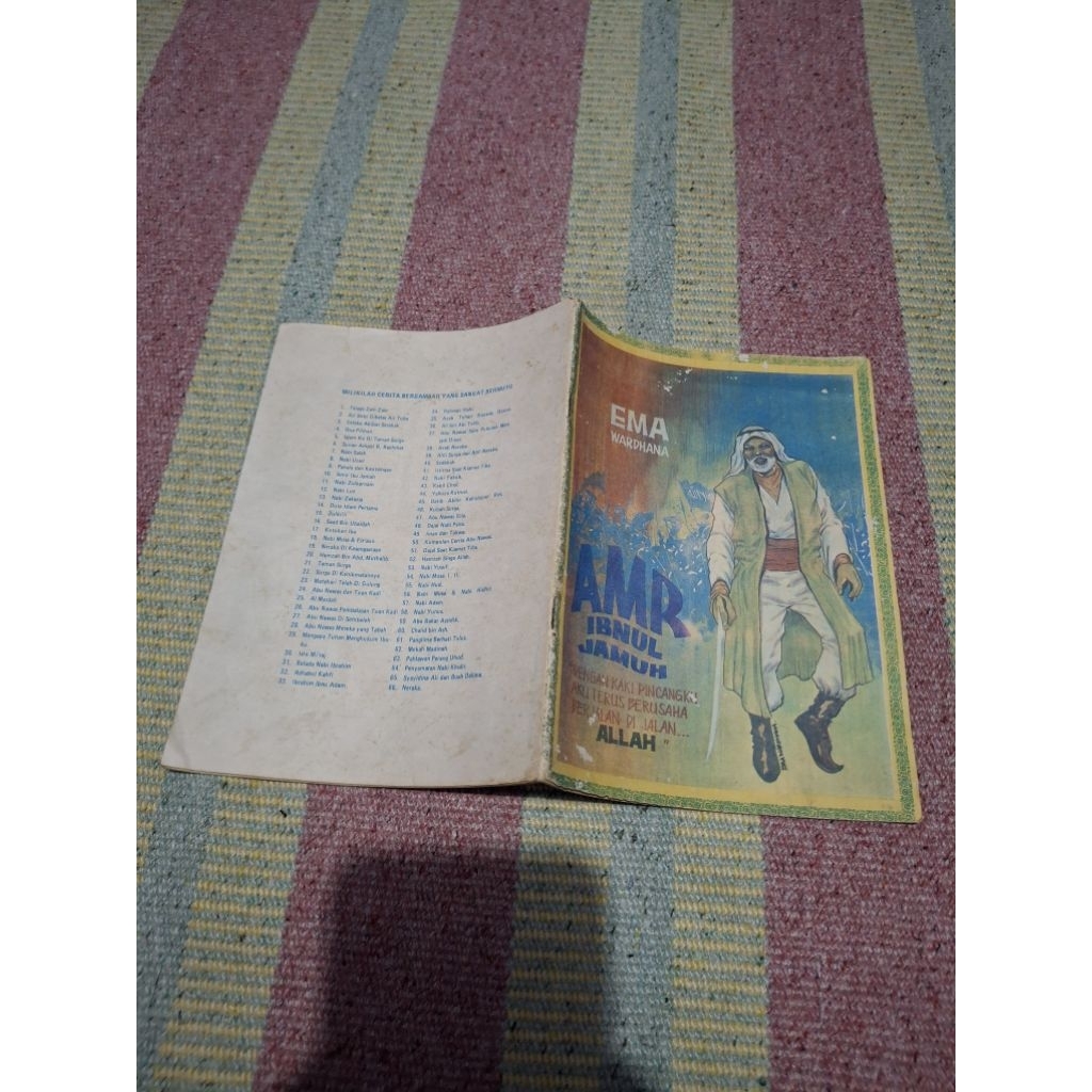 Jual Komik religi asli jadul Kisah AMR IBNUL JAMUH karya Ema Wardana ...