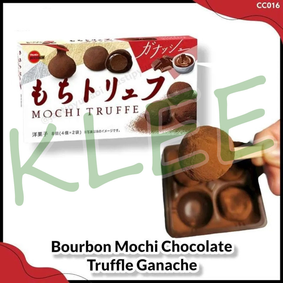 Jual Bourbon Mochi Ganache Truffle - Kue Mochi Rasa Coklat - Chocolate ...