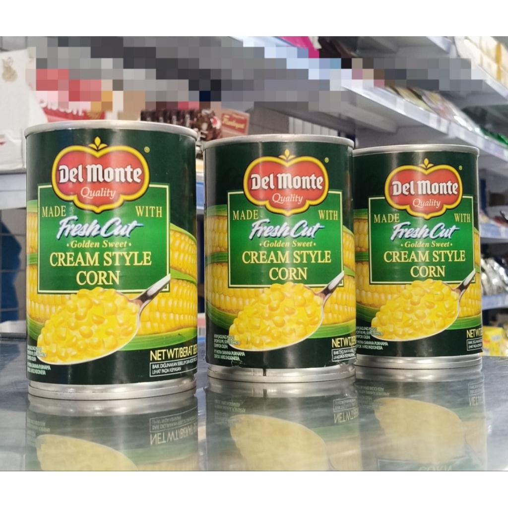 Jual Delmonte Jagung Kaleng Halus Siap Makan/Toping Martabak/Isian ...
