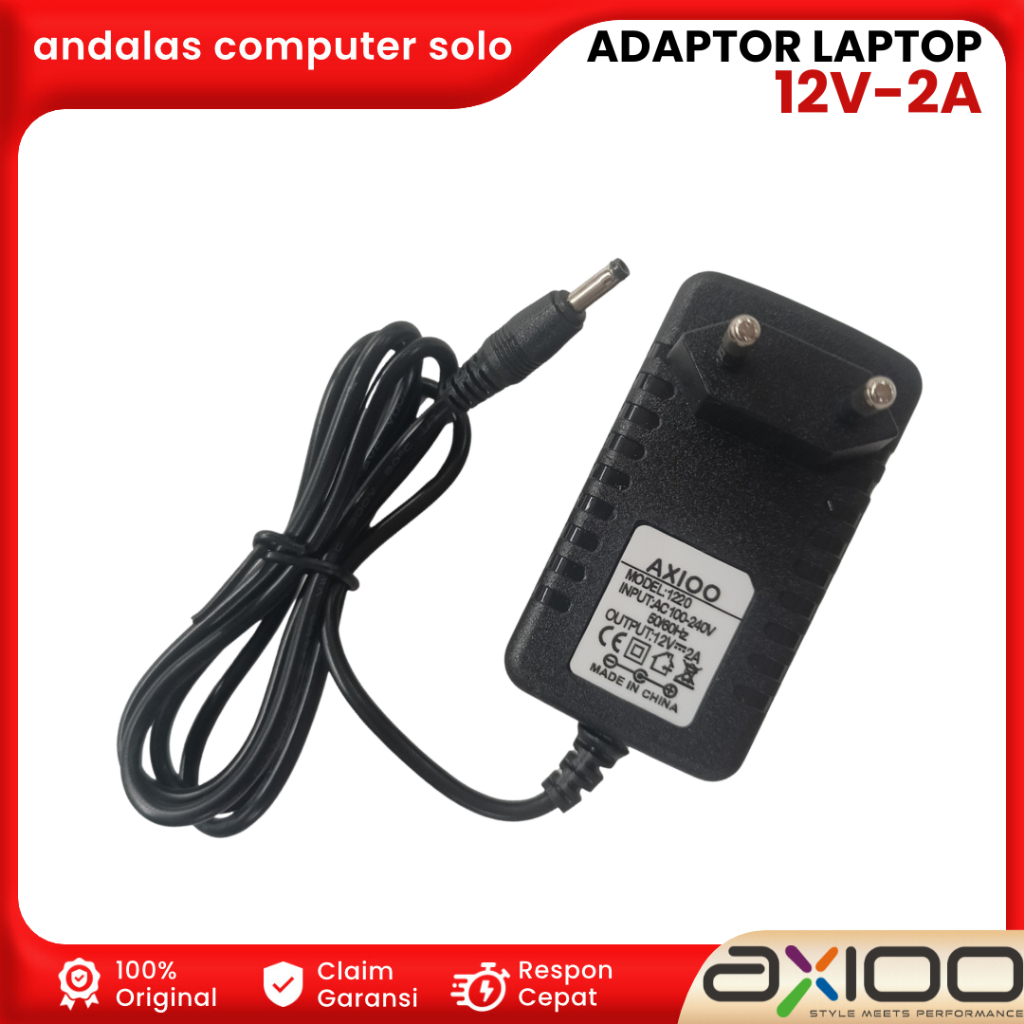 Jual ADAPTOR CHARGER LAPTOP ORIGINAL AXIOO MYBOOK 10, 11G, 11 PLUS, 14 ...